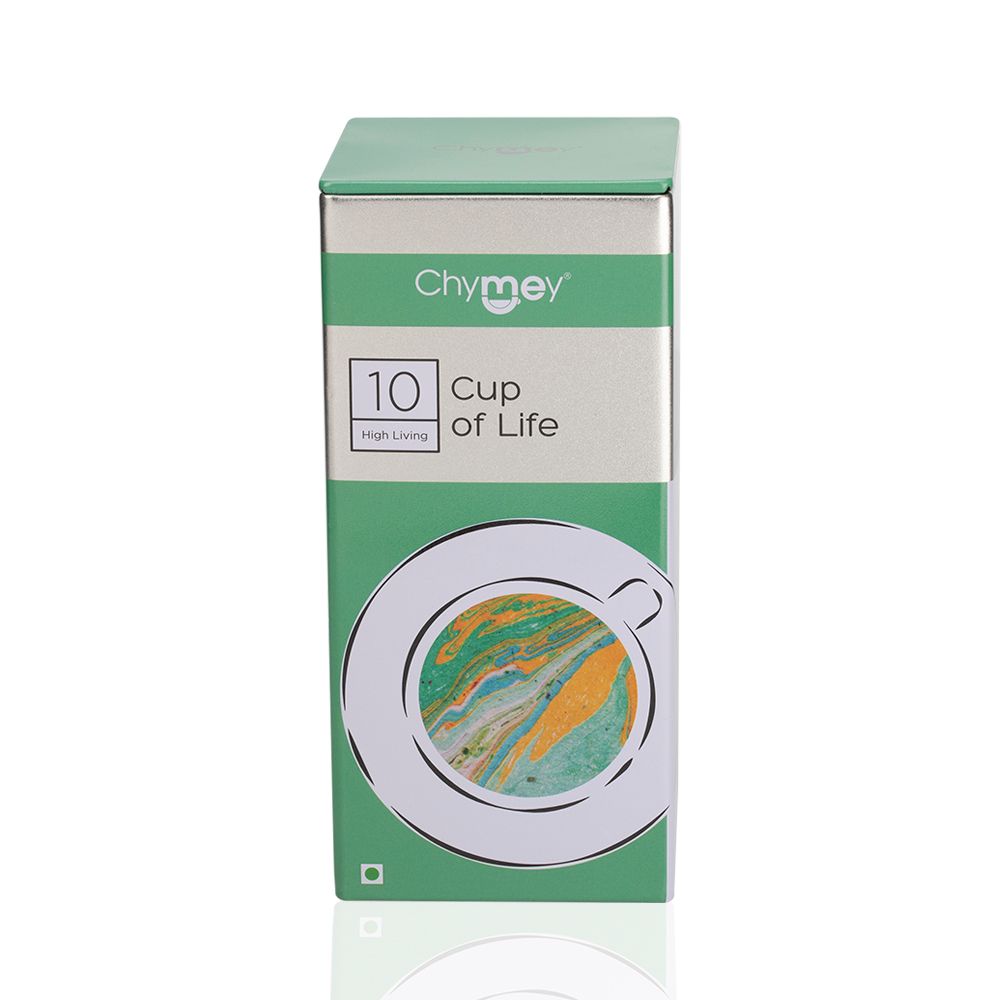 Buy Chyme Cup Of Life Loose Leaf Tulasi Green Tea, 100g Pouch Online at ...