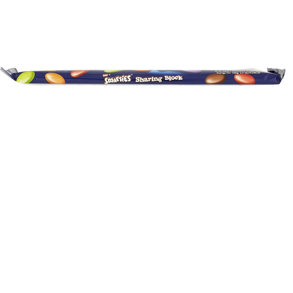 Buy Nestle Smarties Milk Chocolate Sharing Bar, 90g Packet Online at ...