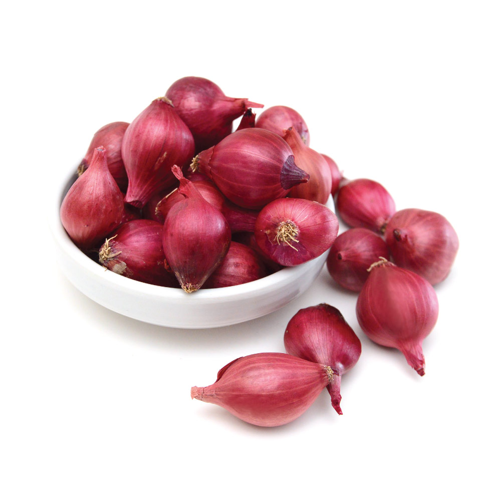 Buy ONION BABY RED KG LOOSE Online at Natures Basket