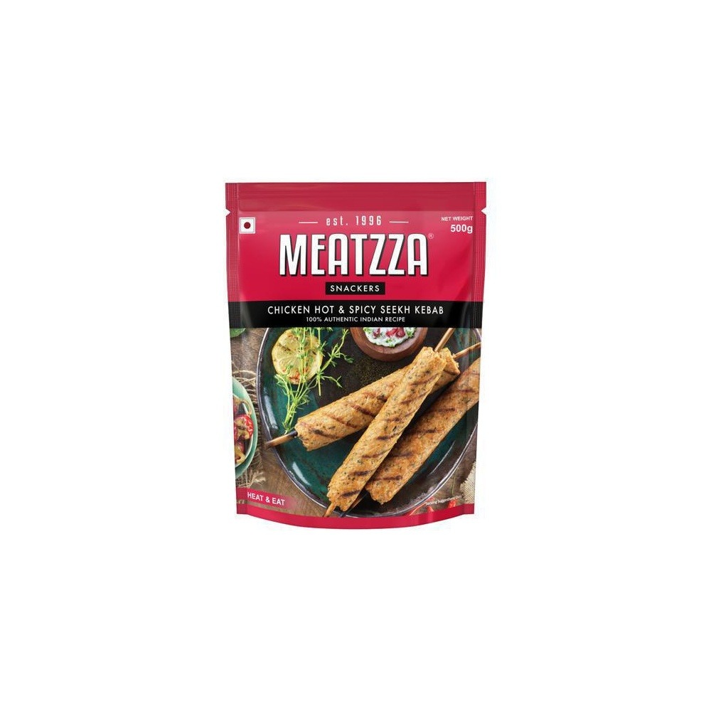 Chicken Seekh Kebab - Meatzza.- Buy Instant Meals & Aids & more ...