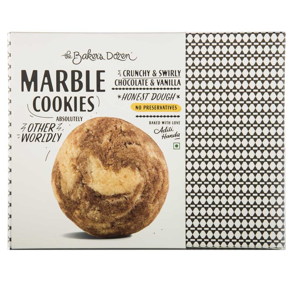 Buy The BakerS Dozen Marble Cookies, 150g Pouch Online at Natures Basket