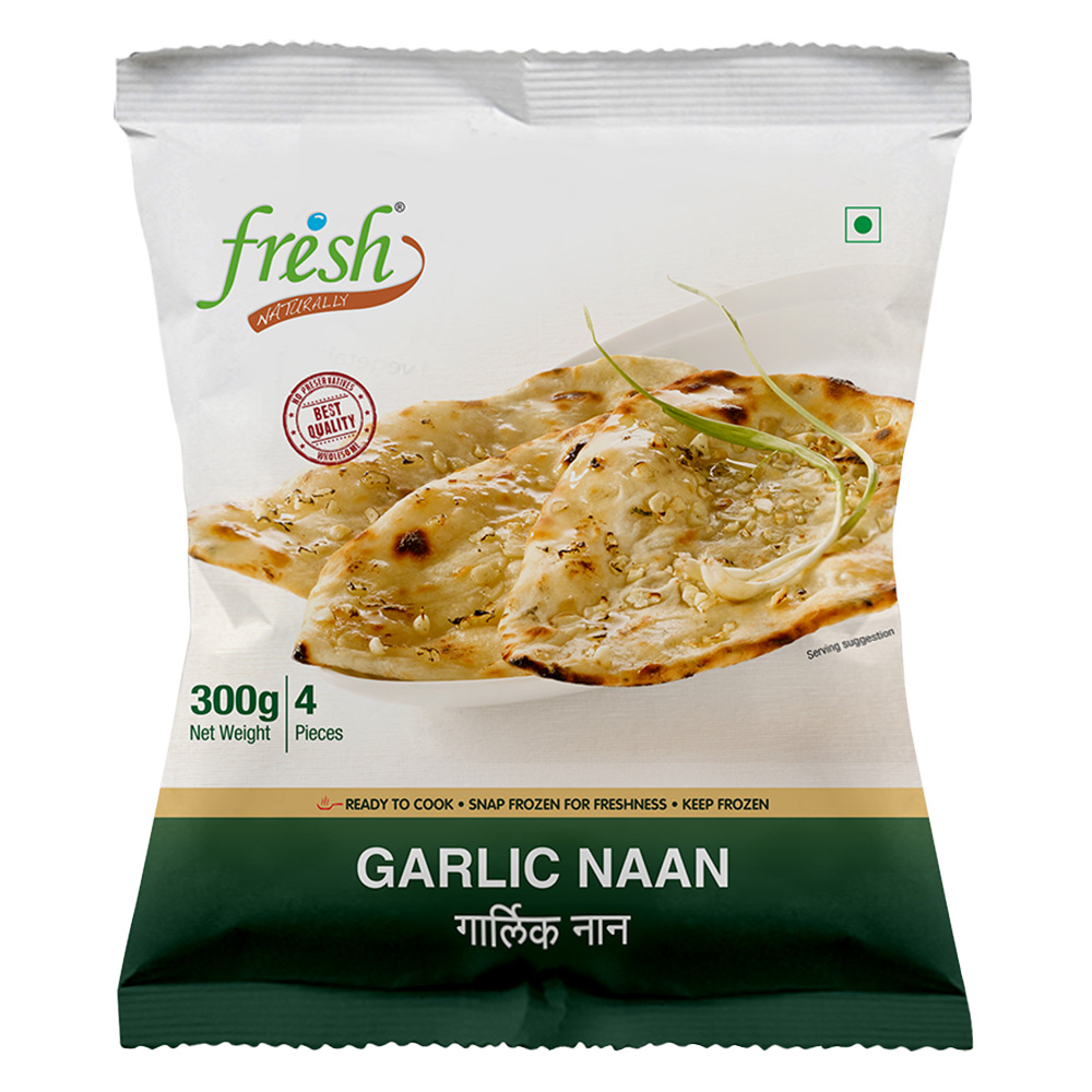 Garlic Naan - Buy Garlic Naan Online of Best Quality in India - Godrej ...